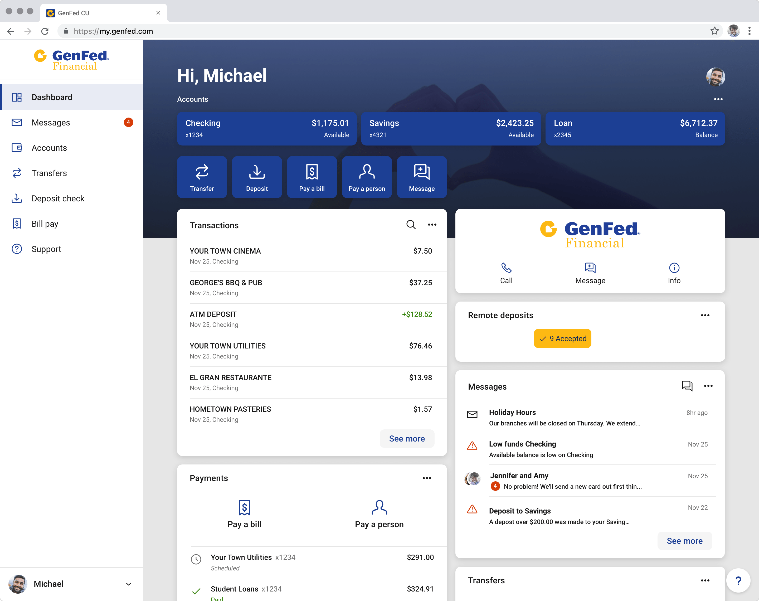 Digital Upgrade - GenFed Credit Union